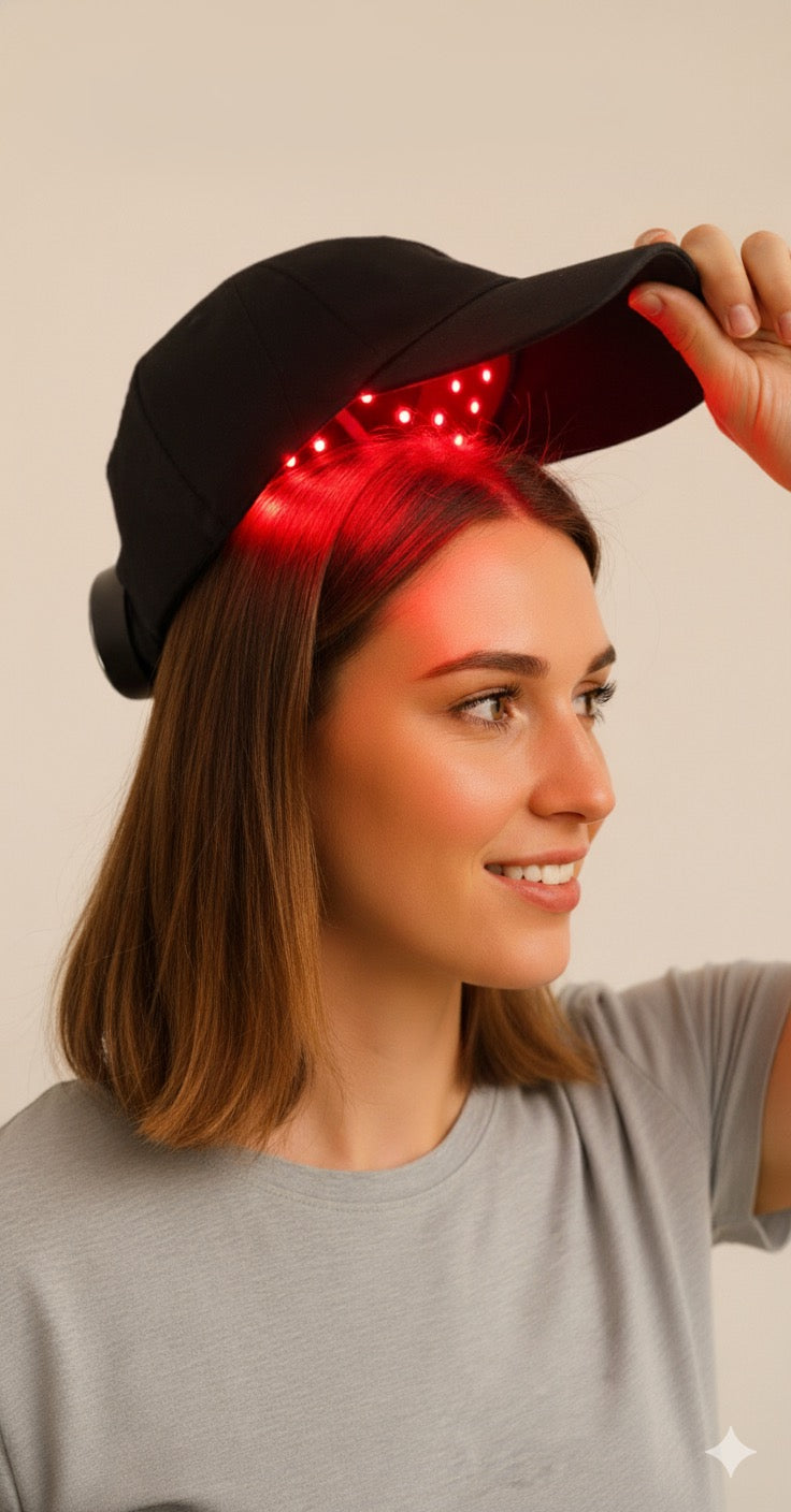 Red GloCap – LED Hair Growth Cap for Thicker, Fuller Hair – Red Glo Labs